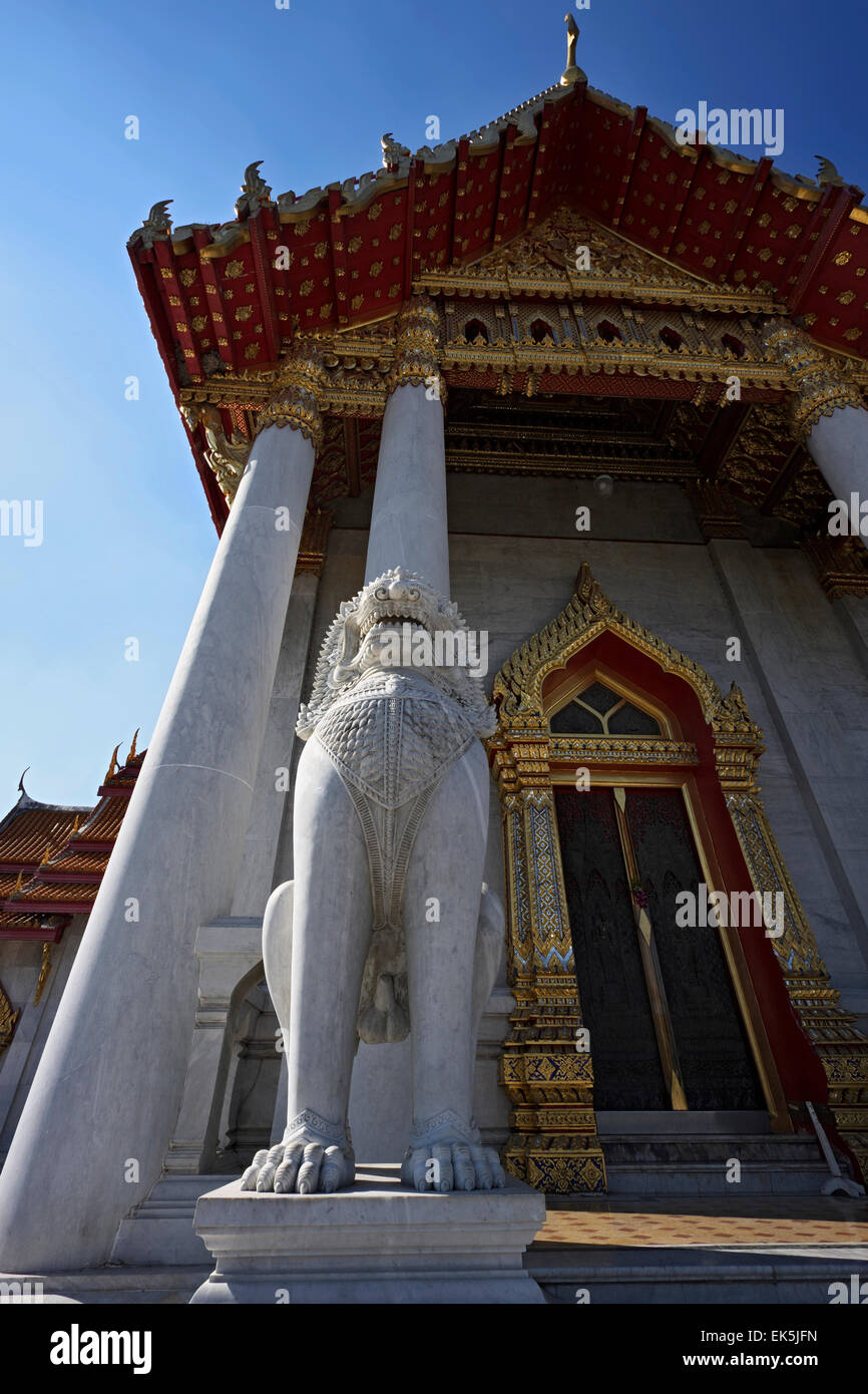 Thailand, Bangkok, Dusit District, Benjamabopit Temple (Wat ...