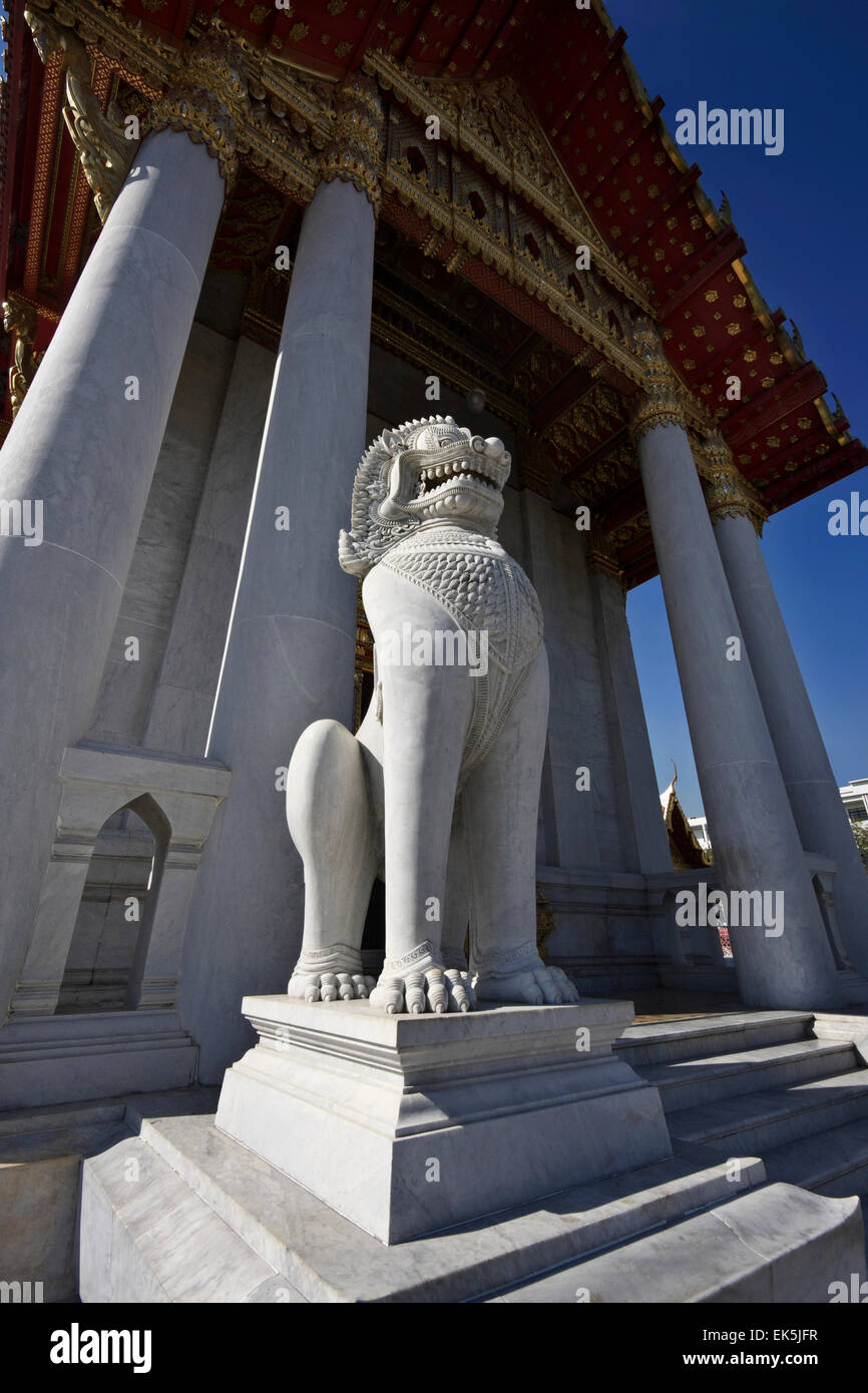 Thailand, Bangkok, Dusit District, Benjamabopit Temple (Wat ...