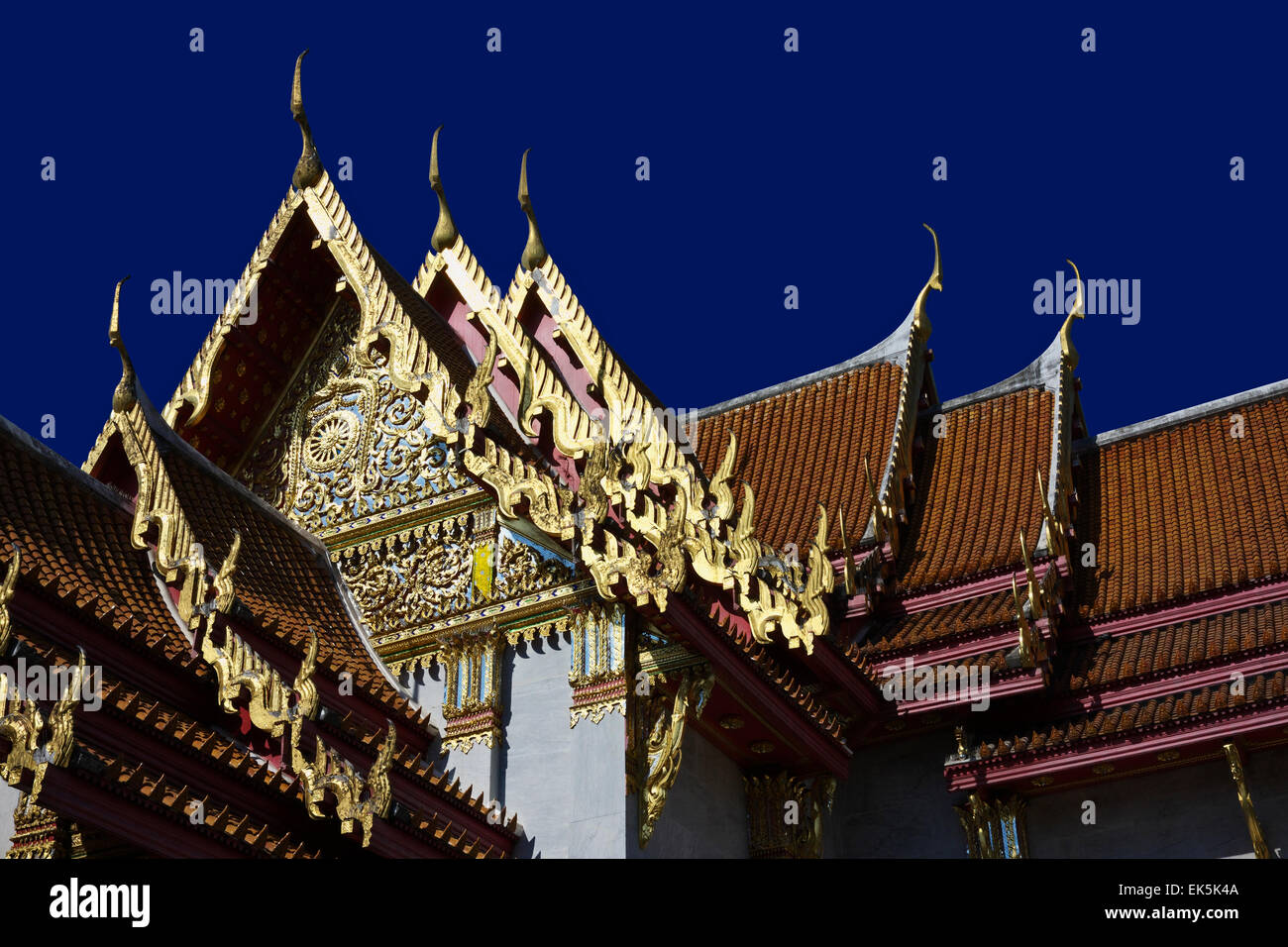Thailand, Bangkok, Dusit District, Benjamabopit Temple (Wat ...