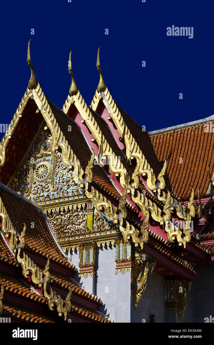 Thailand, Bangkok, Dusit District, Benjamabopit Temple (Wat ...