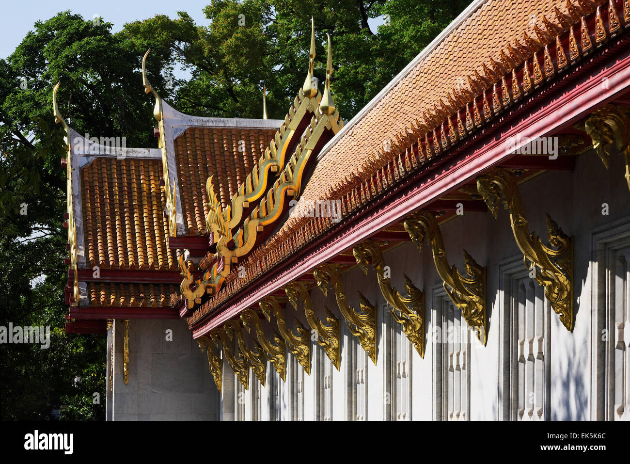 Thailand, Bangkok, Dusit District, Benjamabopit Temple (Wat ...