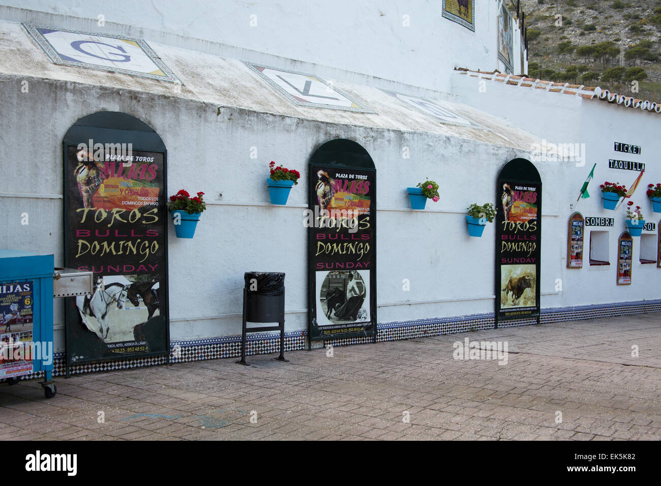 The bull ring at mijas hi-res stock photography and images - Alamy
