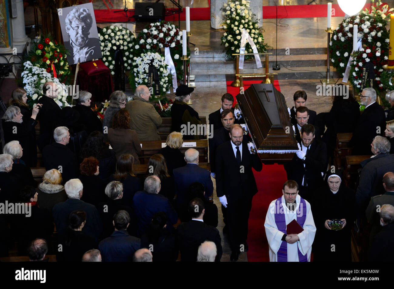 The funeral ceremony of Czech cinematographer Miroslav Ondricek was ...