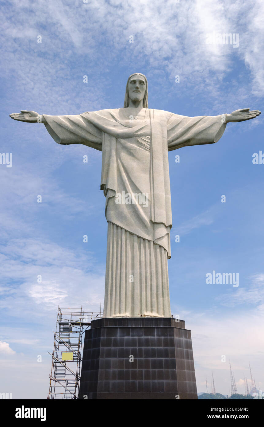 statue of Christ in Rio de Janeiro Stock Photo - Alamy