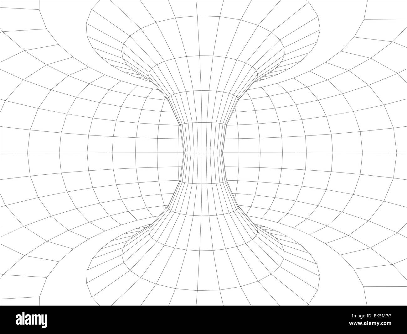 Wall inside torus. Vector Stock Photo - Alamy