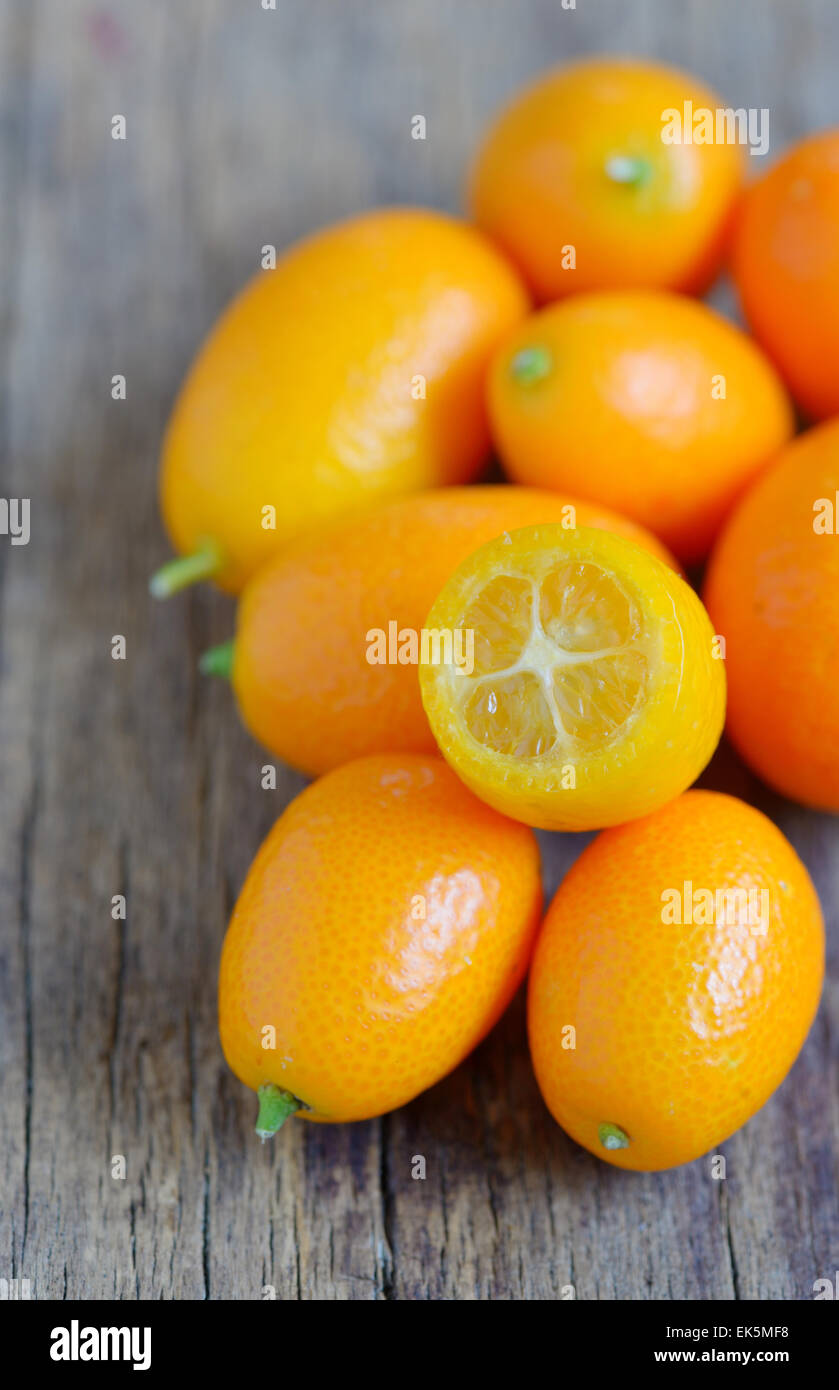 Orange kumquat fruit on hi-res stock photography and images - Alamy