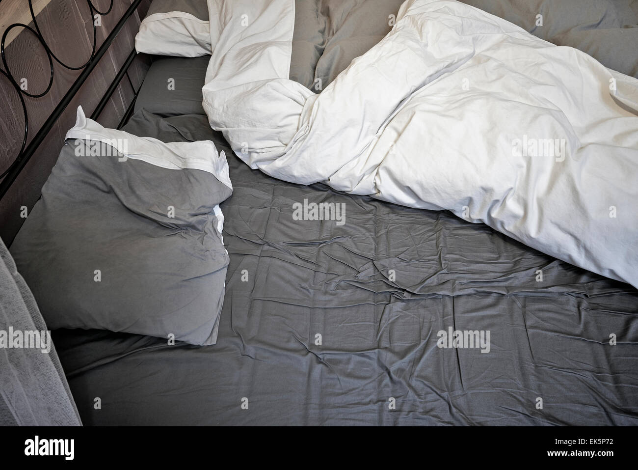 Disheveled bed hi-res stock photography and images - Alamy