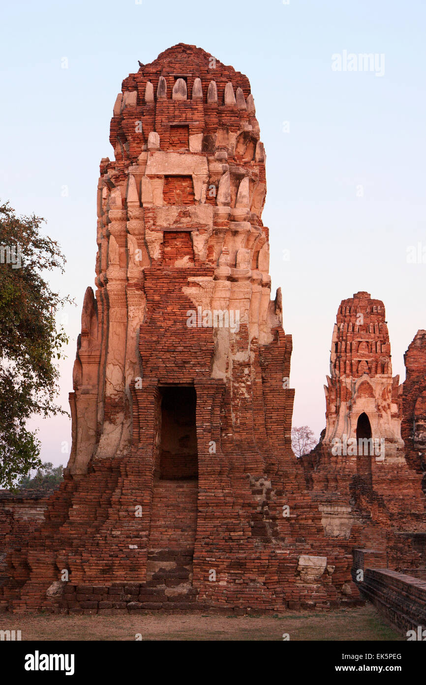 THAILAND, Ayutthaya, the ruins of the city's ancient temples Stock ...
