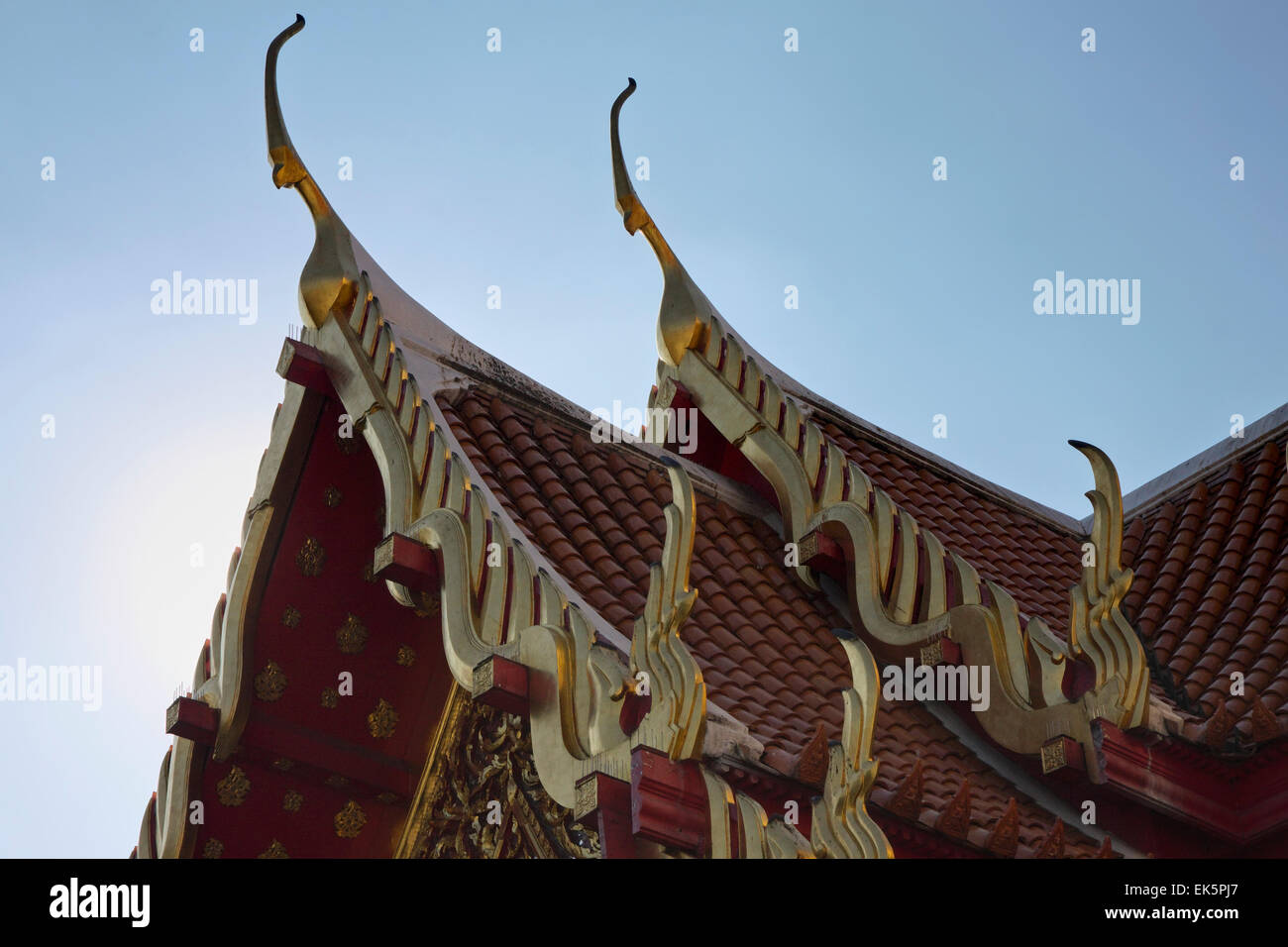 Thailand, Bangkok, Dusit District, Benjamabopit Temple (Wat ...