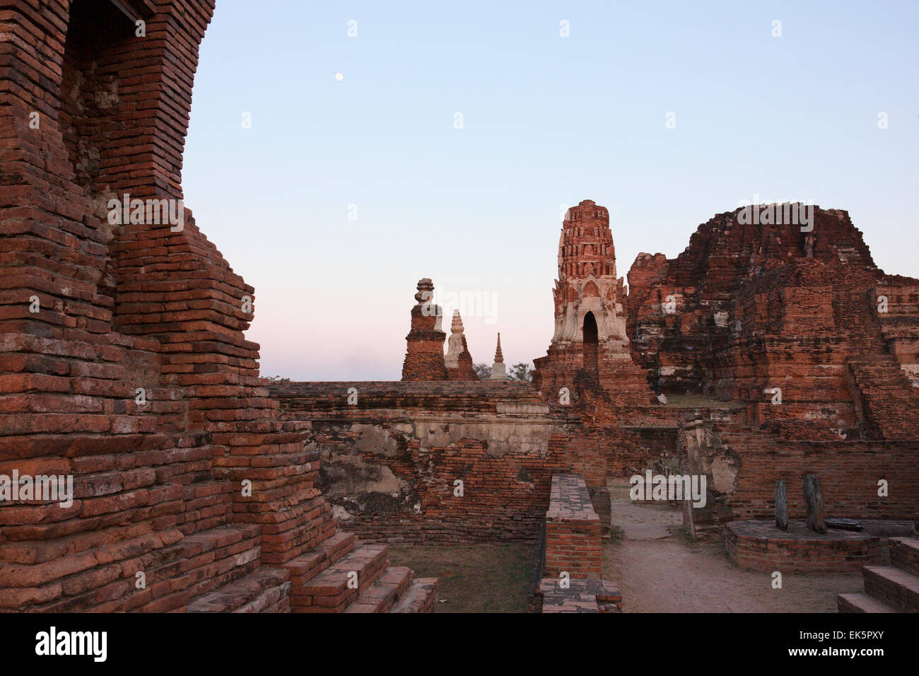 THAILAND, Ayutthaya, the ruins of the city's ancient temples Stock ...
