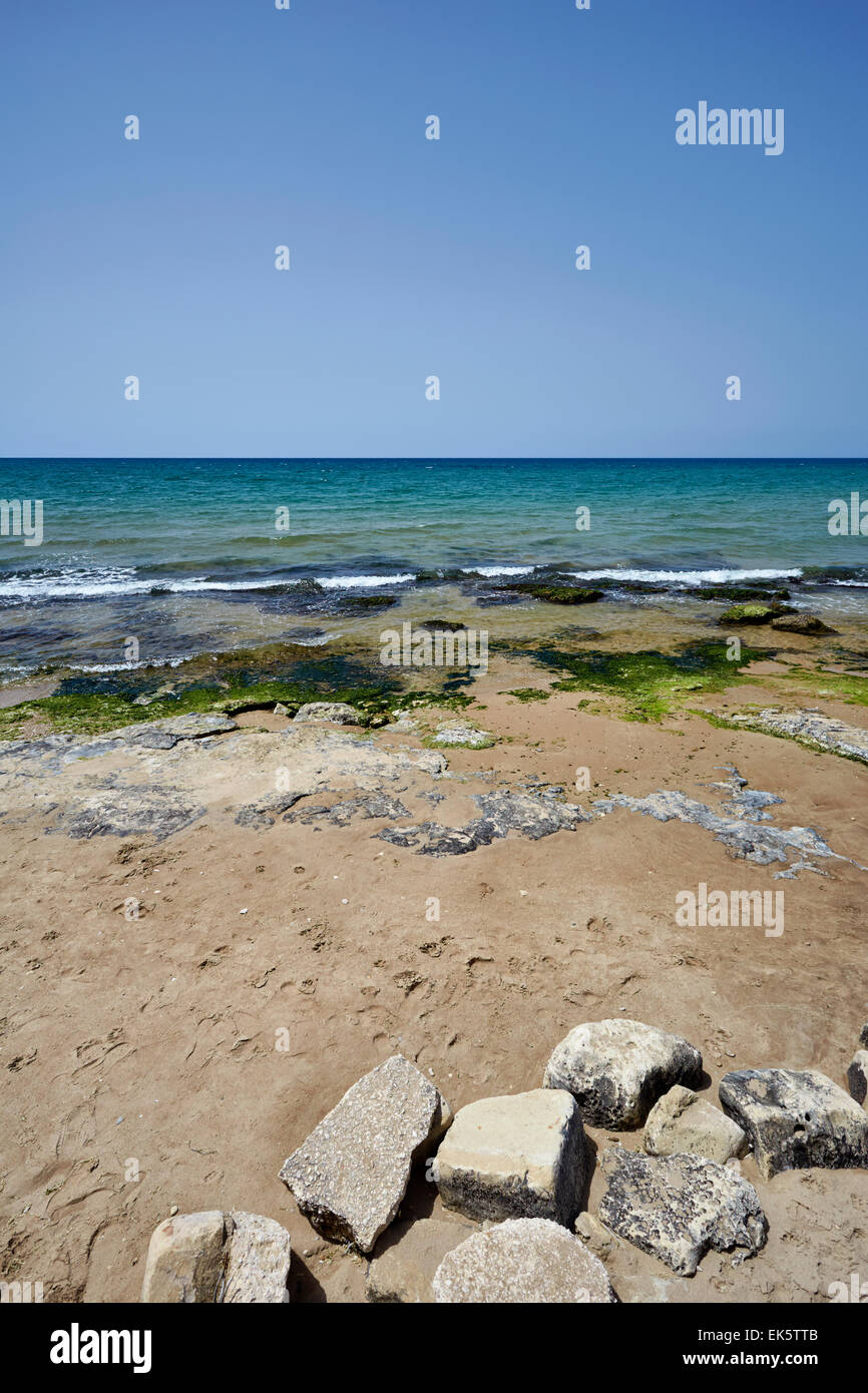 Italy, Sicily, Mediterranean Sea, Southern East coastline, Donnalucata ...