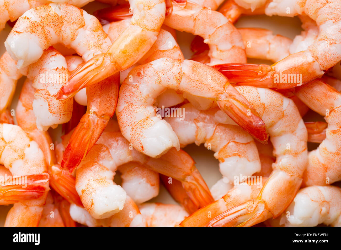 top view of tasty prawns Stock Photo - Alamy