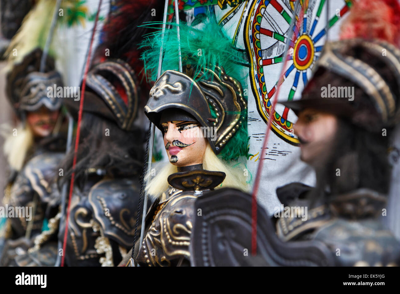 Italy, Sicily, Erice (Trapani), sicilian puppets for sale Stock Photo ...
