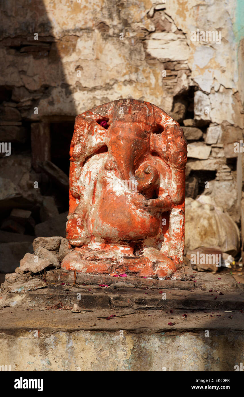 India, Rajasthan, Pushkar, small religious statue Stock Photo - Alamy