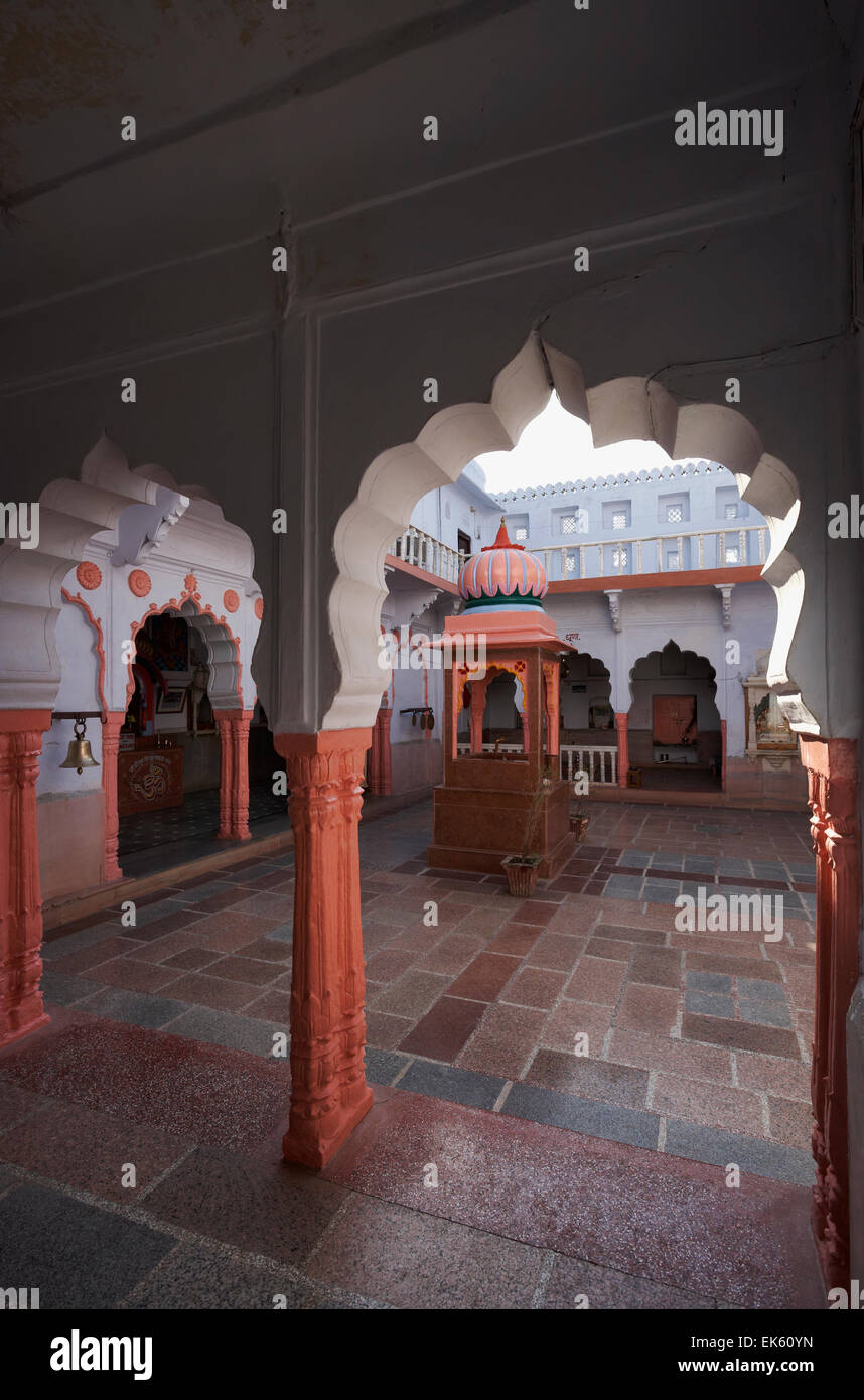 India, Rajasthan, Pushkar, hindu temple Stock Photo - Alamy