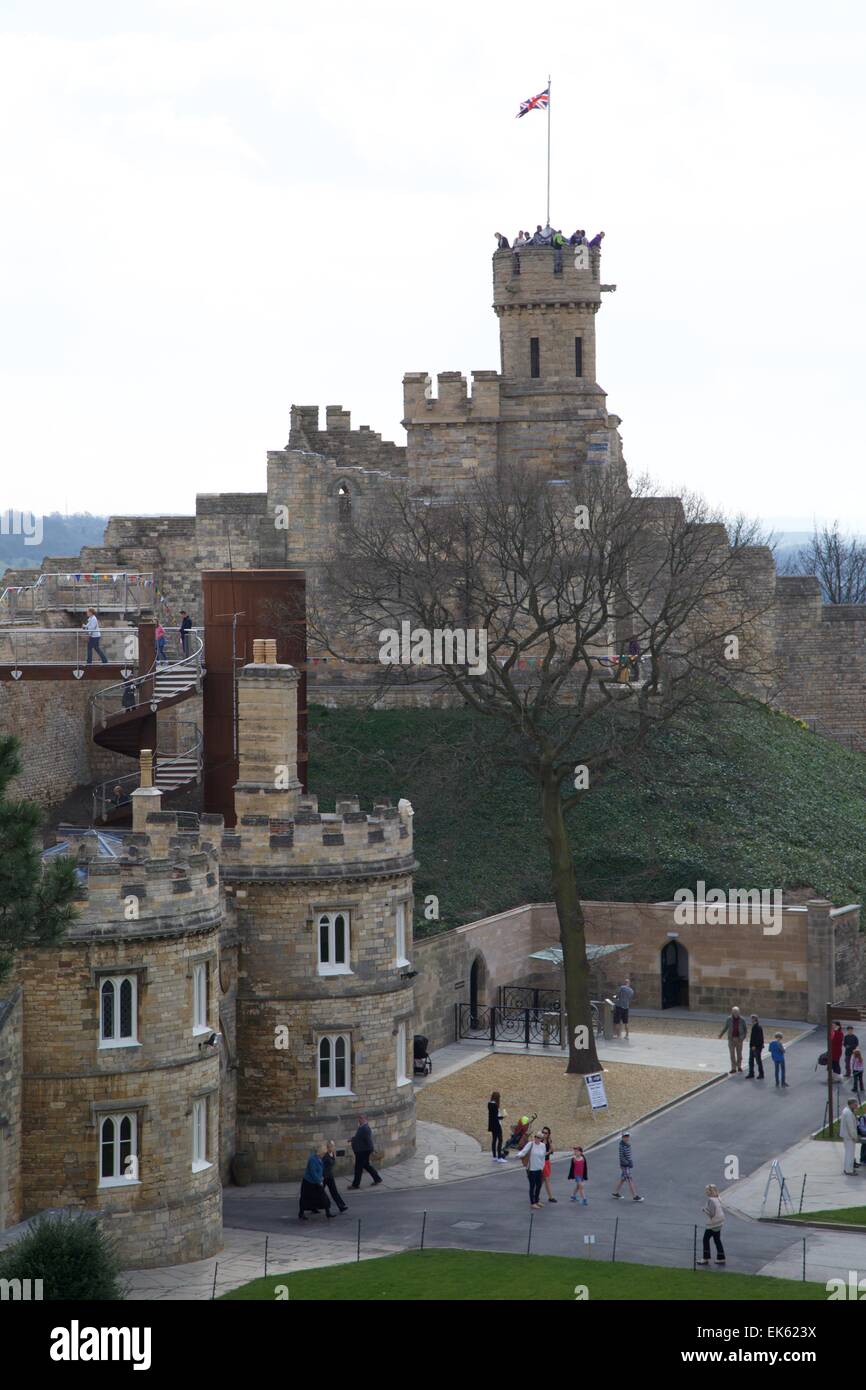Lincoln castle observatory tower hi-res stock photography and images ...