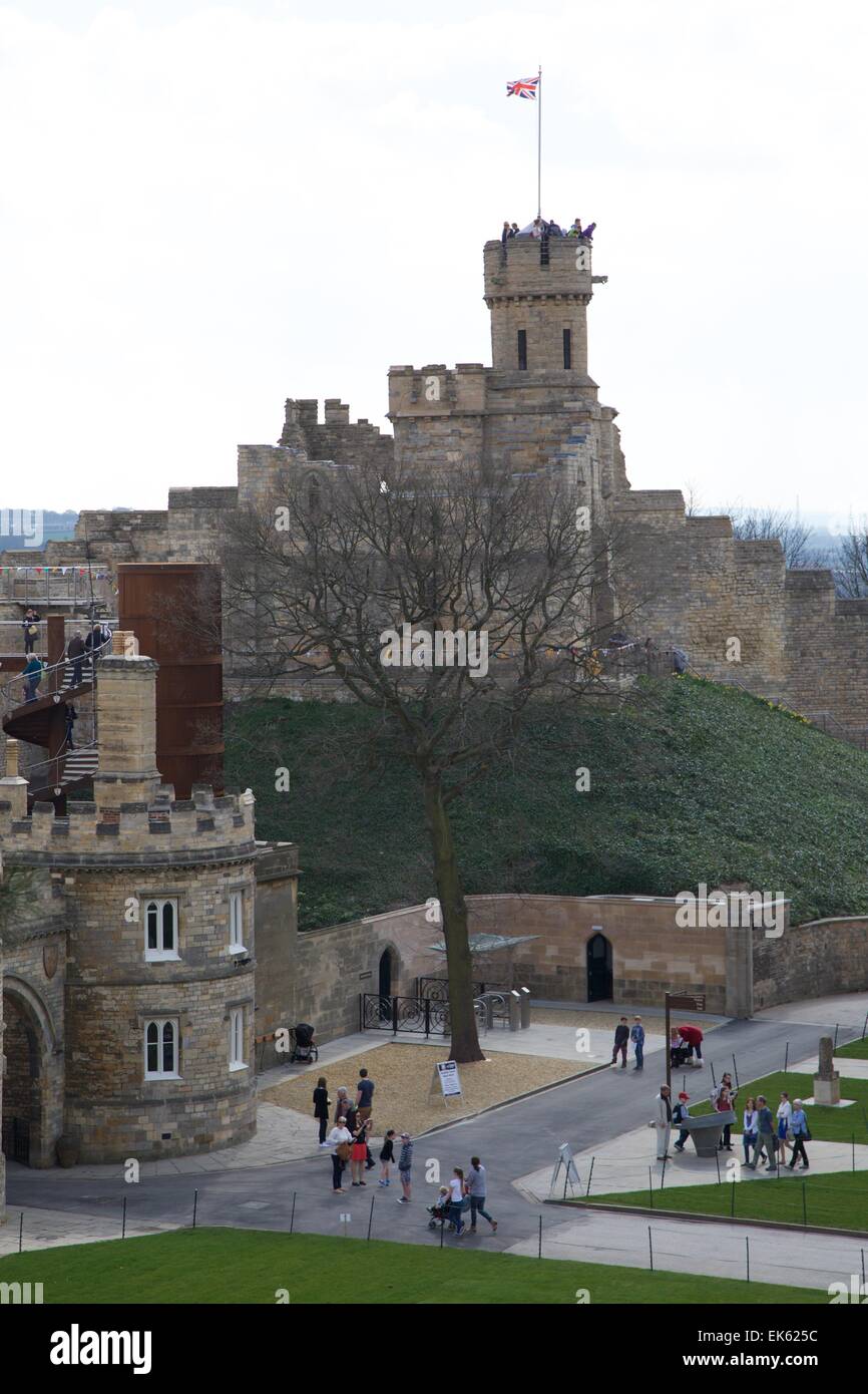 Lincoln castle observatory tower hi-res stock photography and images ...