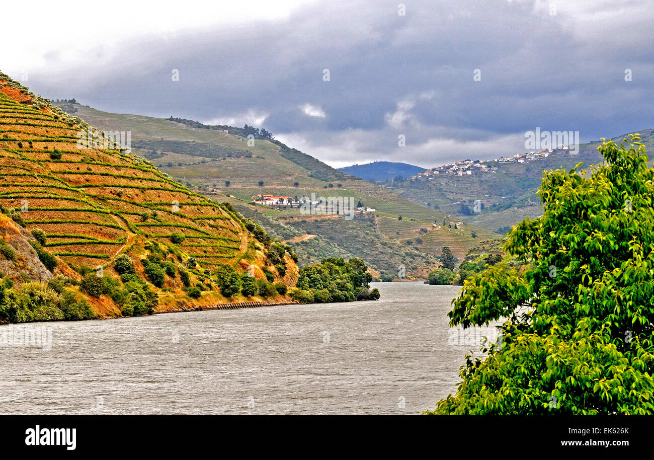 Douro river near Pinhao Portugal Stock Photo - Alamy
