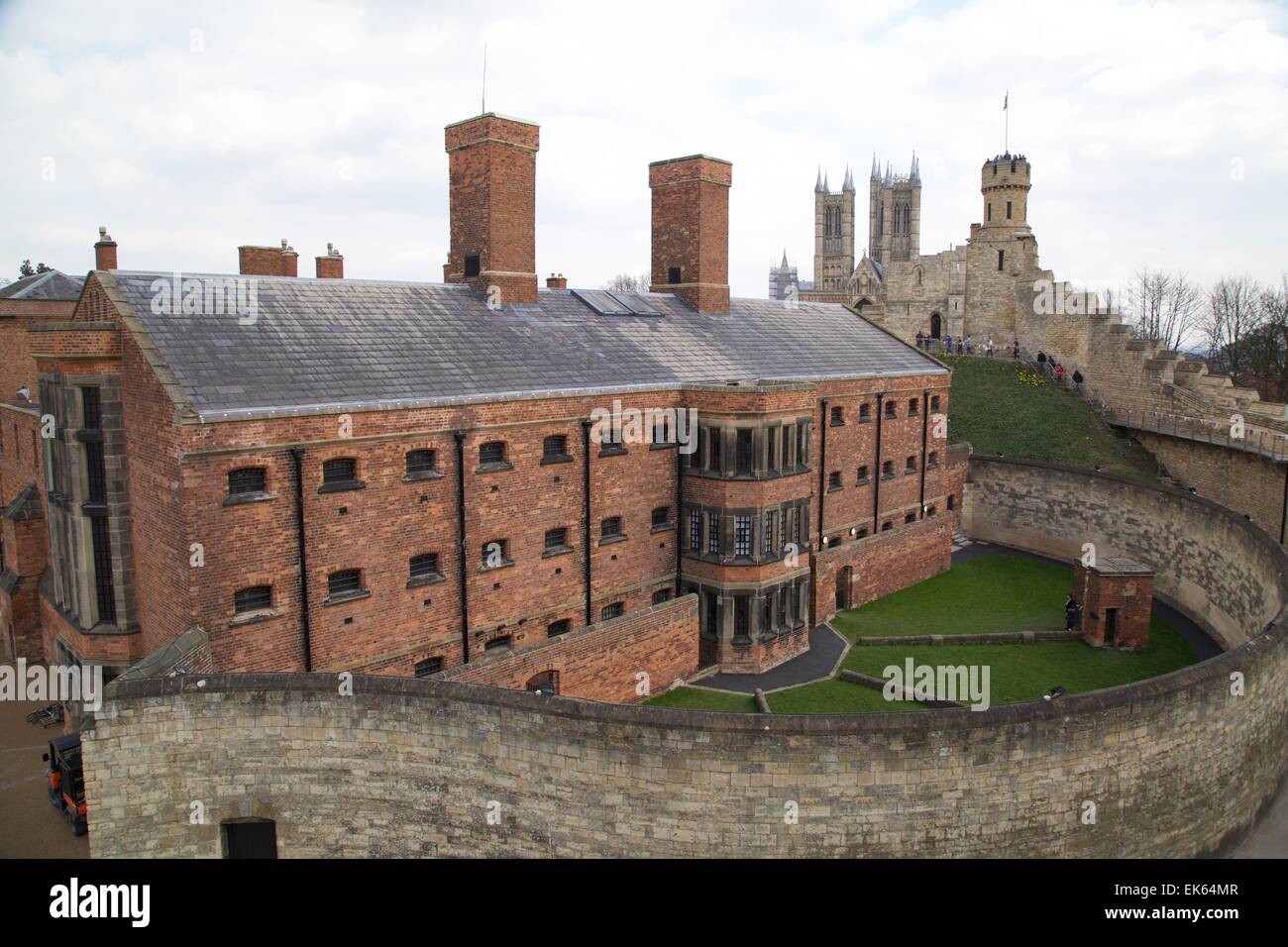 Lincoln castle lucy tower uk hi-res stock photography and images - Alamy