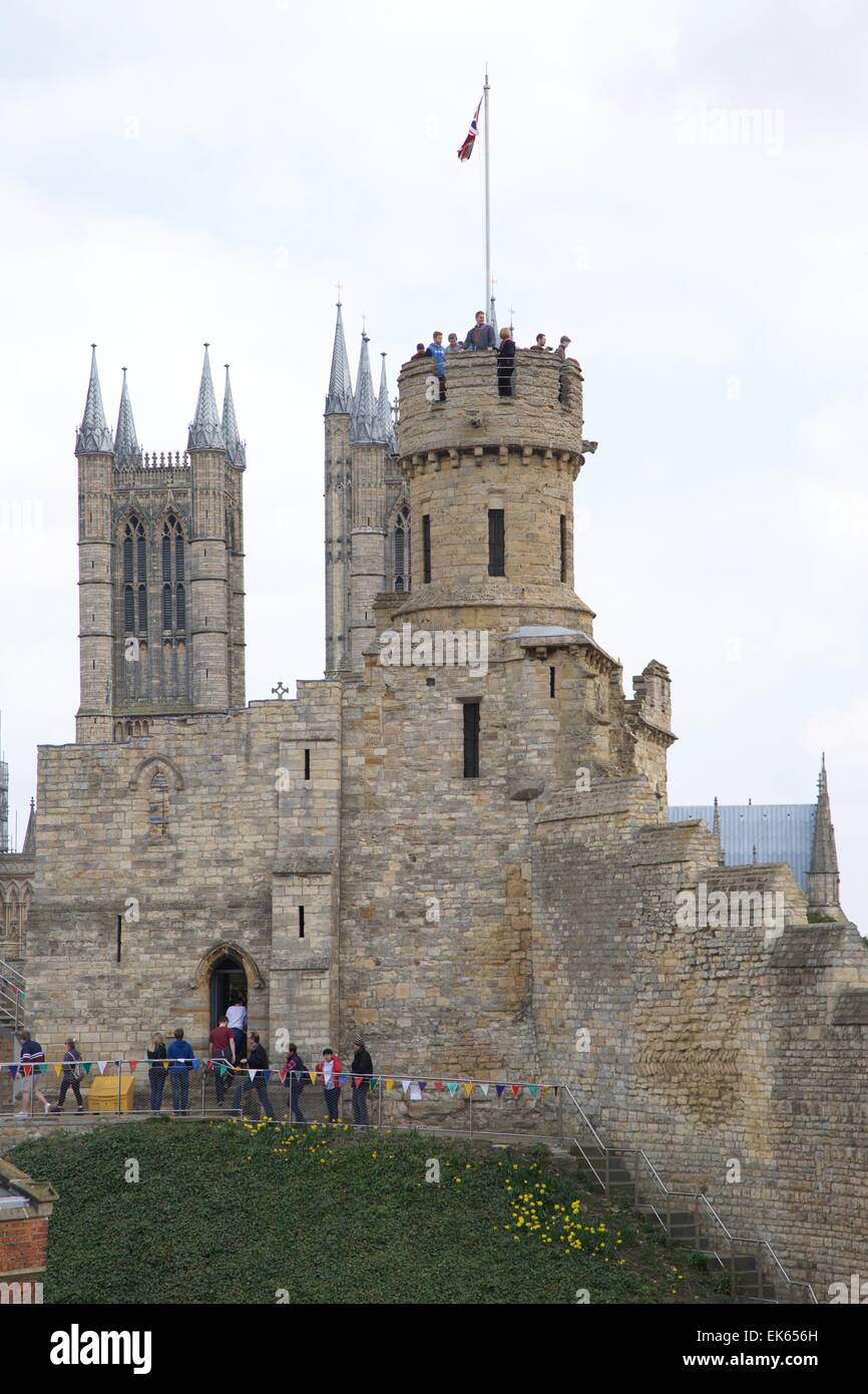 Lincoln castle observatory tower hi-res stock photography and images ...