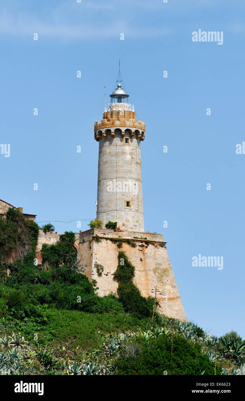 Italy, Tuscany, Elba Island, lighthouse Stock Photo - Alamy