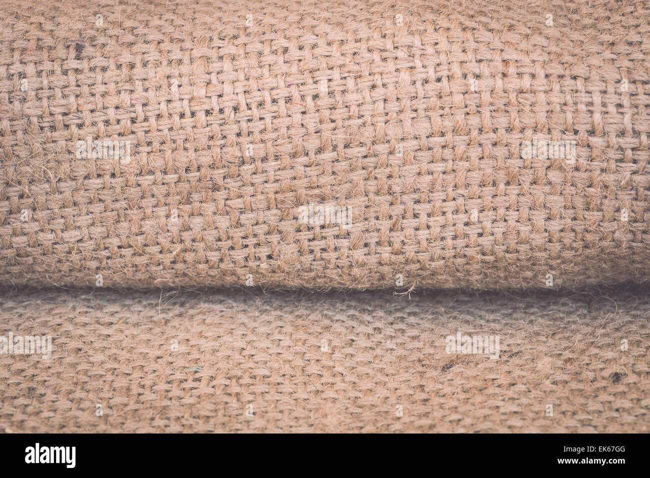 Texture of old sack or crumpled burlap, Background Stock Photo - Alamy