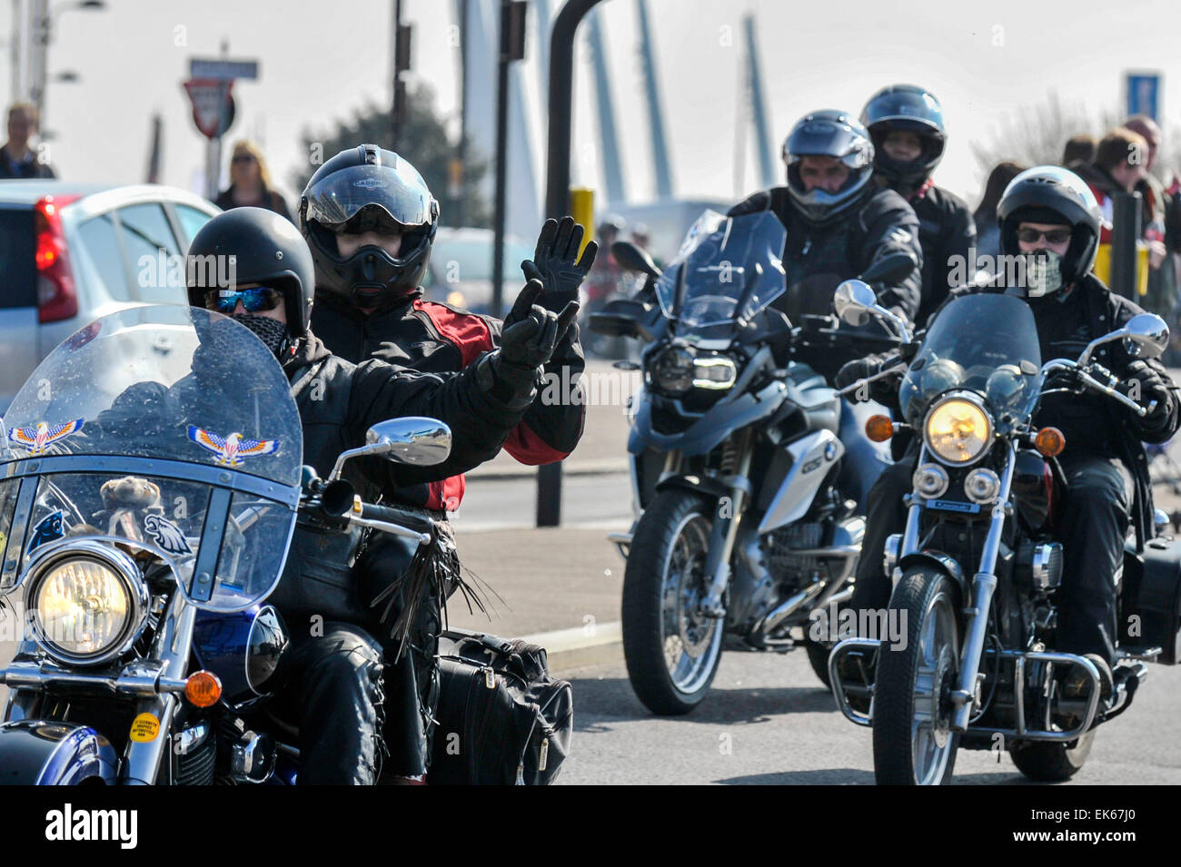 Southend shakedown motorbikes rally gathering bikers event annual hi ...