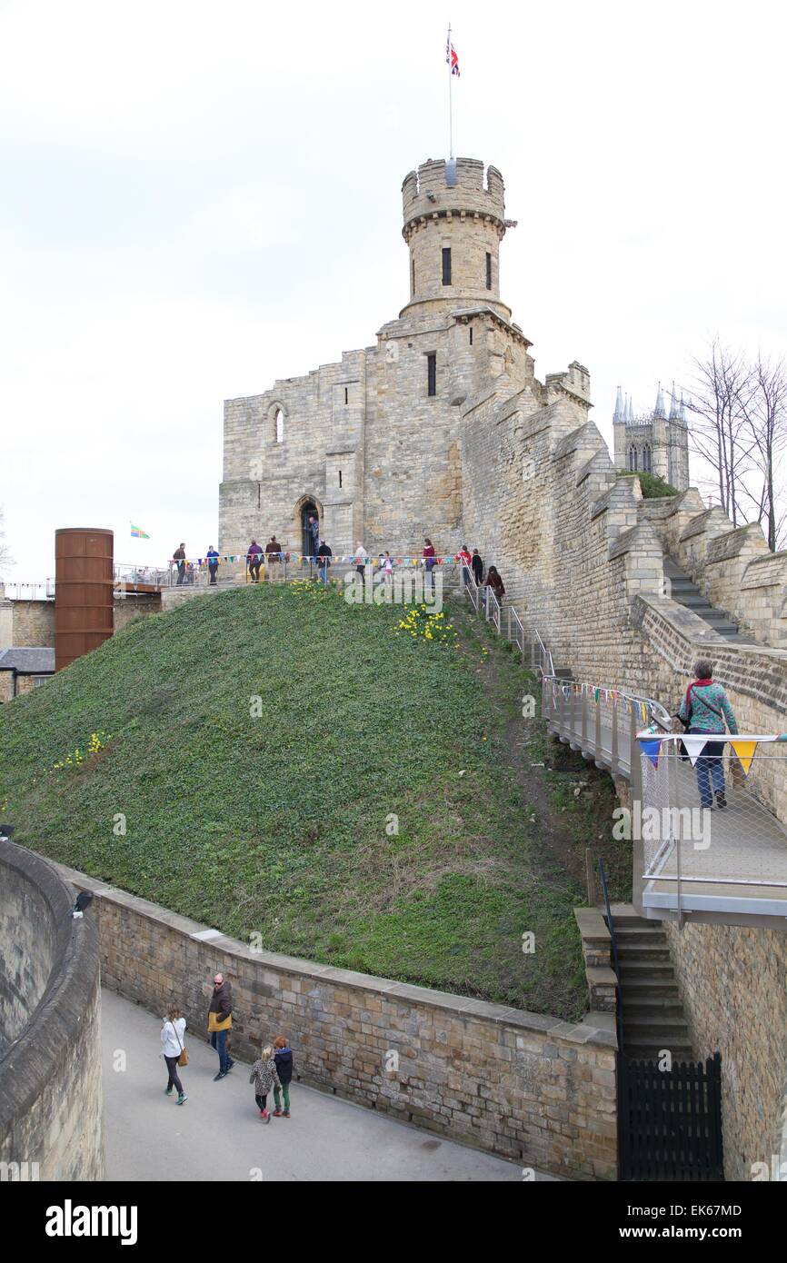 Lincoln castle observatory tower hi-res stock photography and images ...