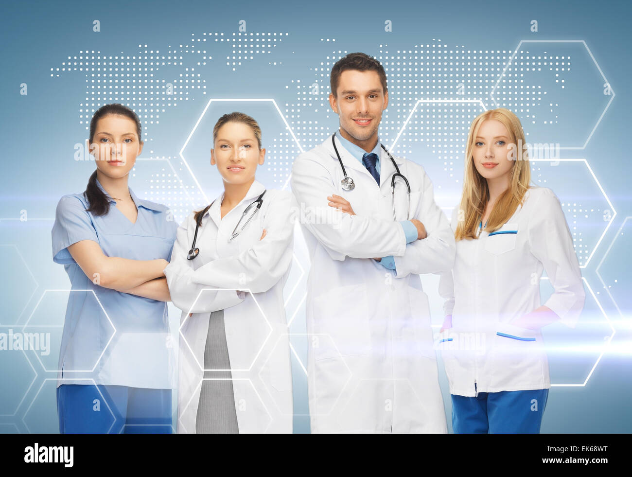 young team or group of doctors Stock Photo - Alamy