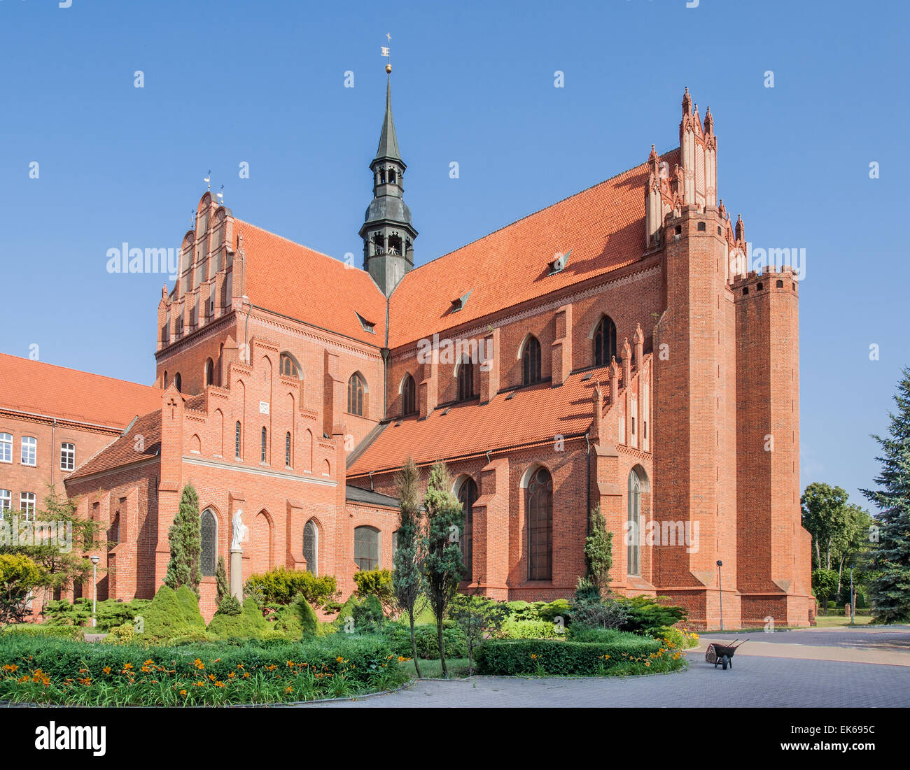 Medieval Gothic Cathedral in Pelplin, Poland Stock Photo - Alamy