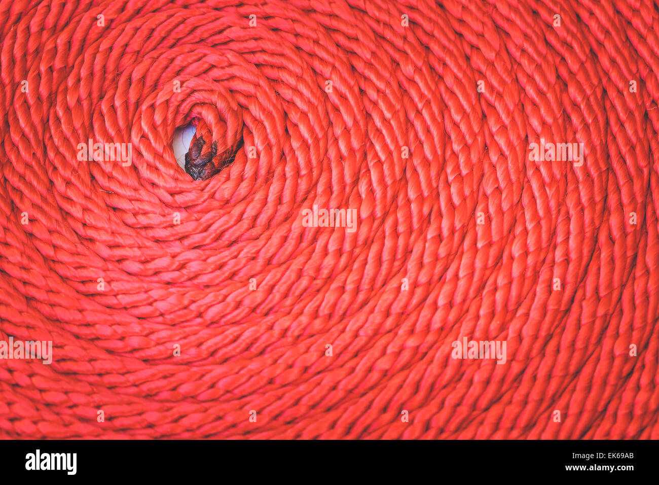 Macro Texture of red rope for background Stock Photo - Alamy