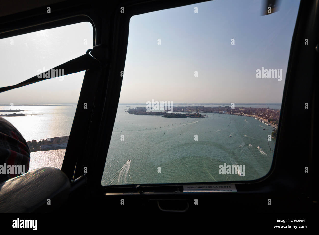 Italy, Venice, Venice and venetian lagoon aerial view Stock Photo - Alamy