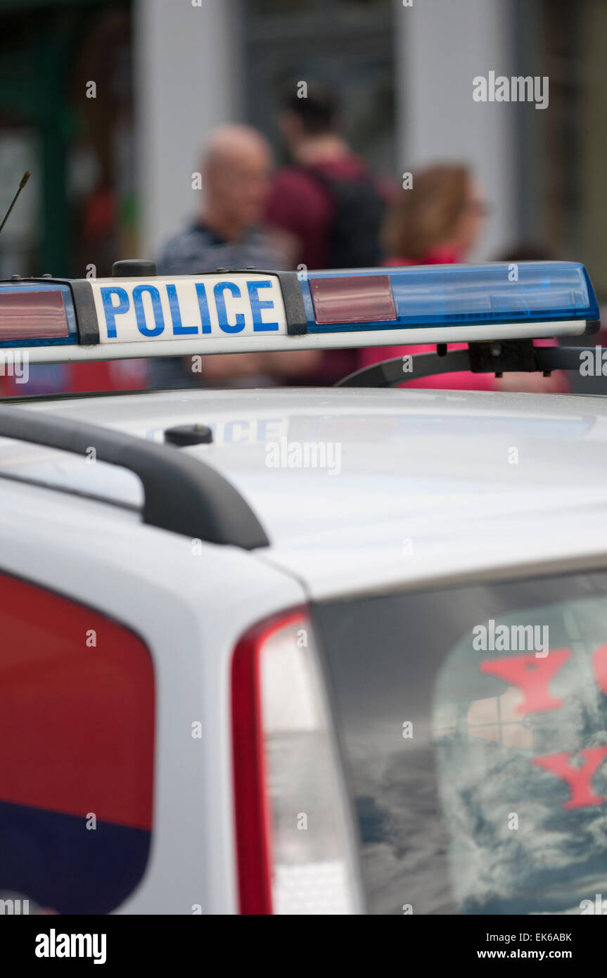 Uk police car hi-res stock photography and images - Alamy
