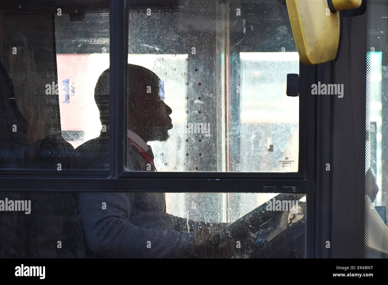 Bus Driver Stock Photo - Alamy