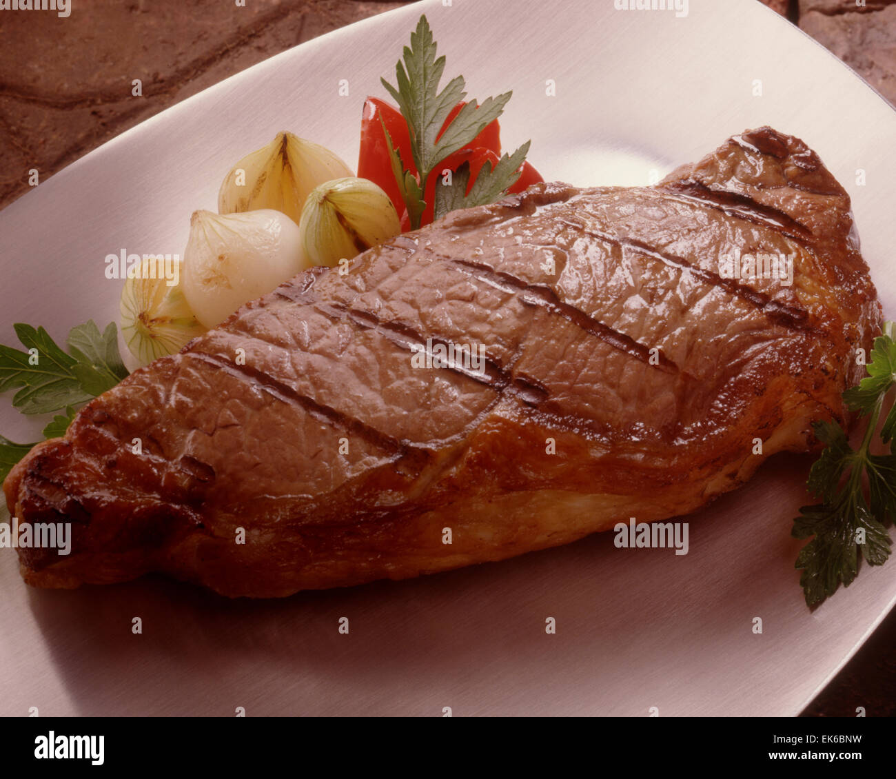 strip steak grilled Stock Photo - Alamy