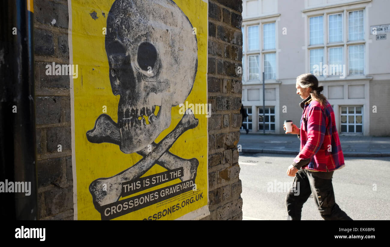 The Crossbones Graveyard Stock Photo - Alamy