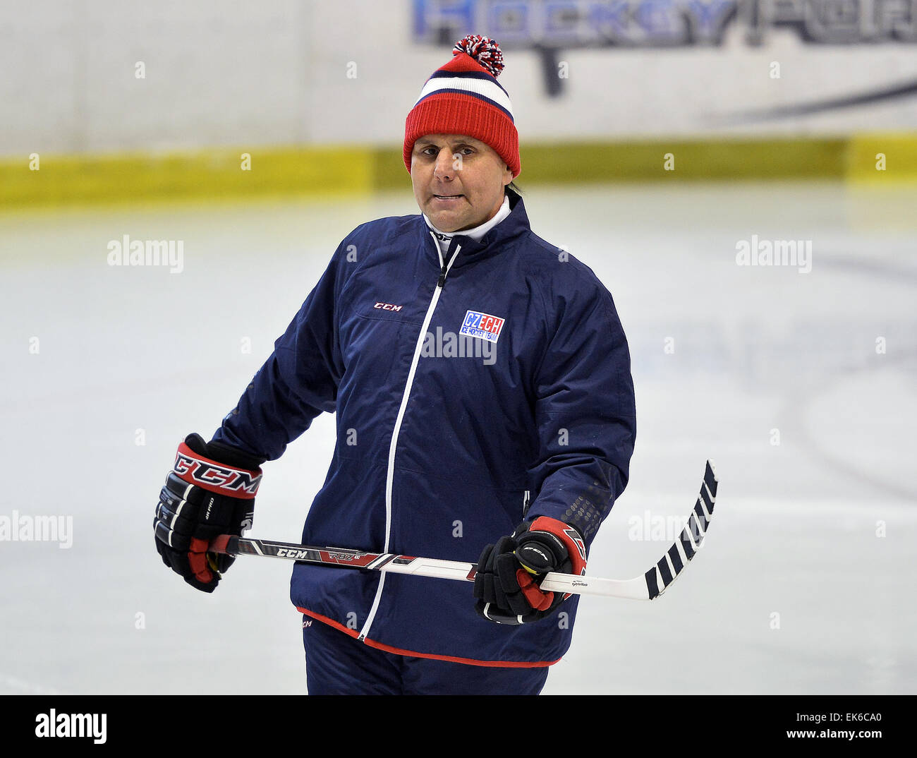 Coach of Czech National Ice Hockey Team Vladimir Ruzicka pictured ...