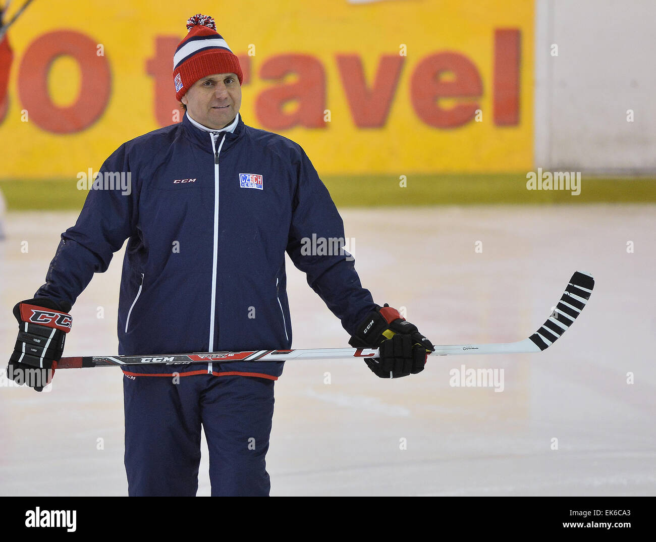 Coach of Czech National Ice Hockey Team Vladimir Ruzicka pictured ...