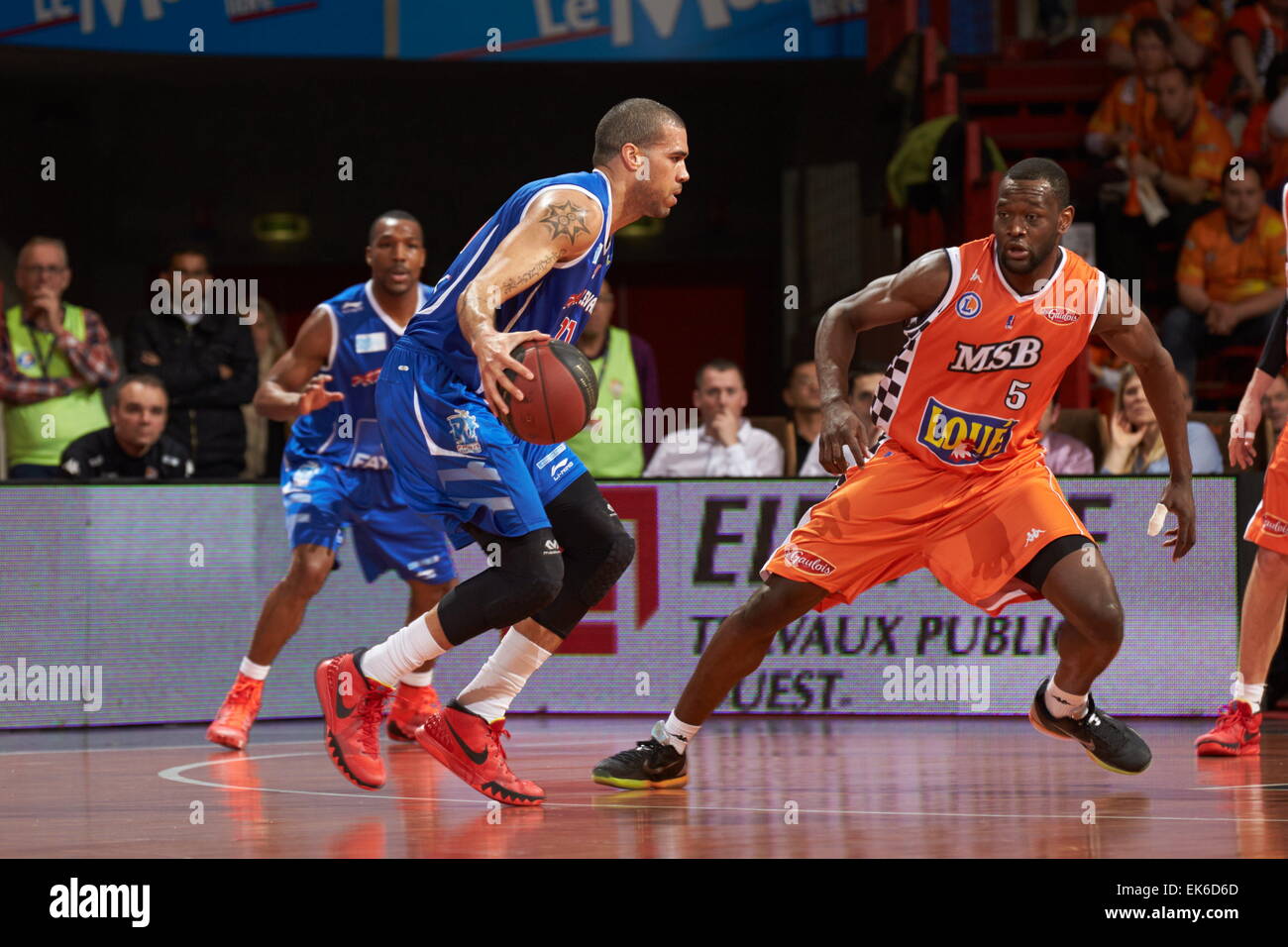Blake SCHILB/Rodrigue BEAUBOIS - 04.04.2015 - Le Mans/Paris Levallois ...