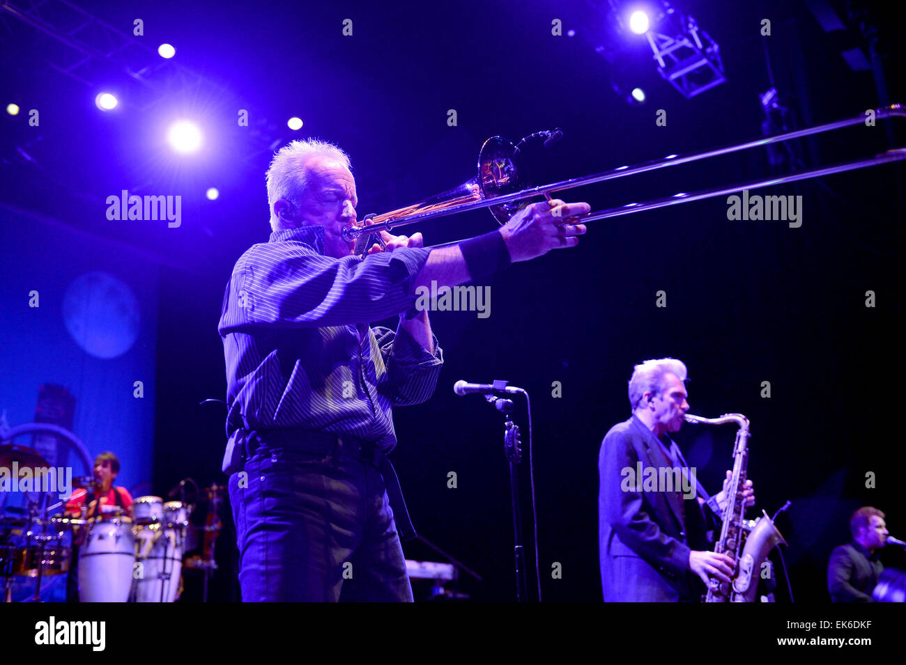 Chicago performing live in concert at Hard Rock Live! in the Seminole ...