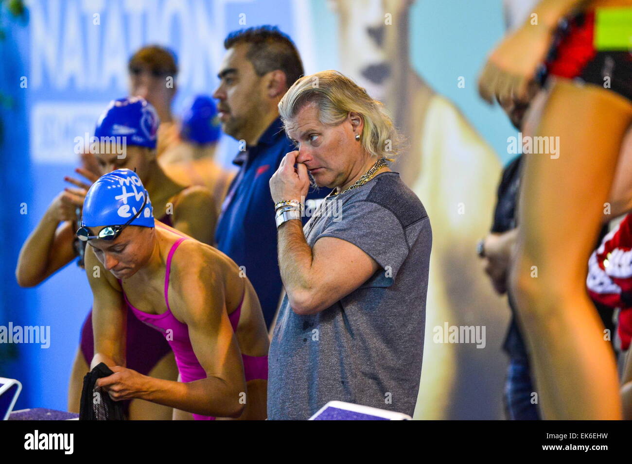 Philippe LUCAS - 03.04.2015 - Championnats de France de Natation 2015 a ...