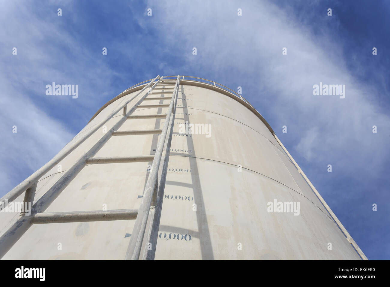 Ladder for climbing up storage tank hi-res stock photography and images ...
