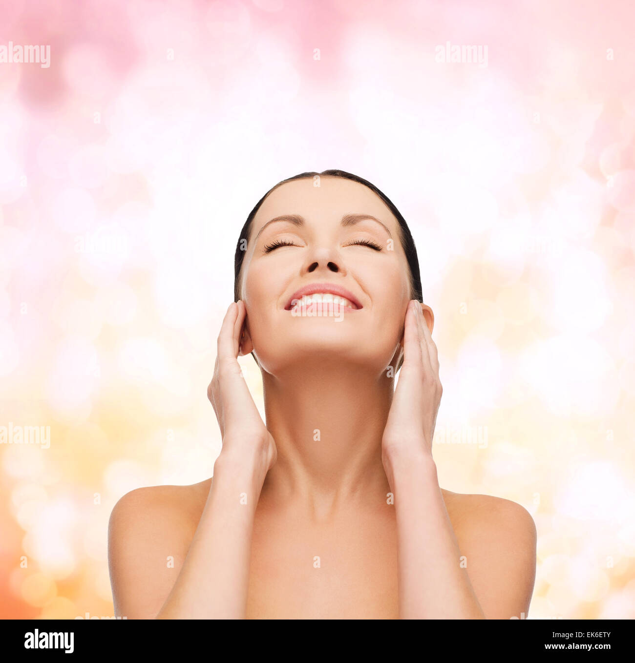 young calm woman Stock Photo - Alamy