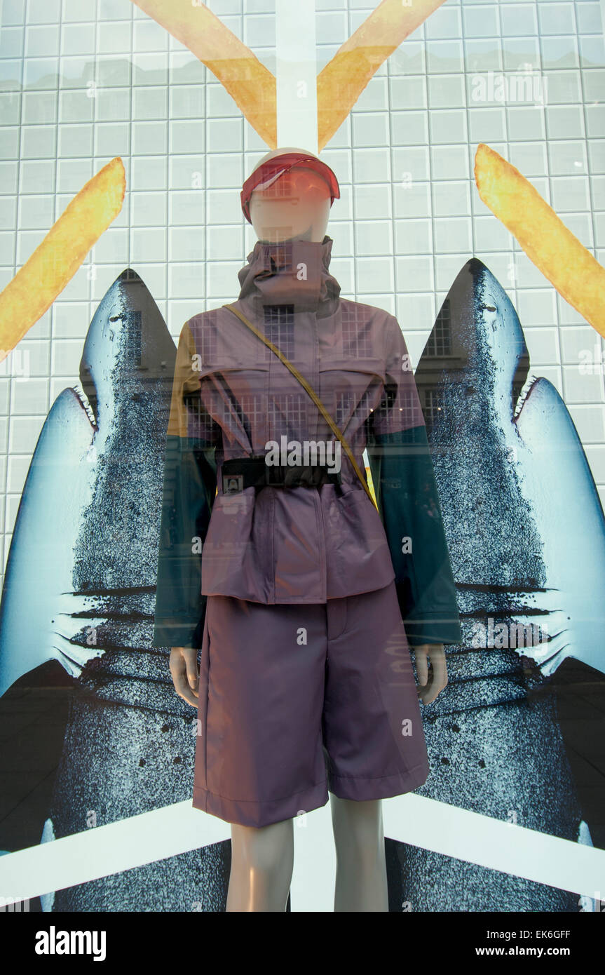Hunter shop window display in Regent Street, London Stock Photo - Alamy