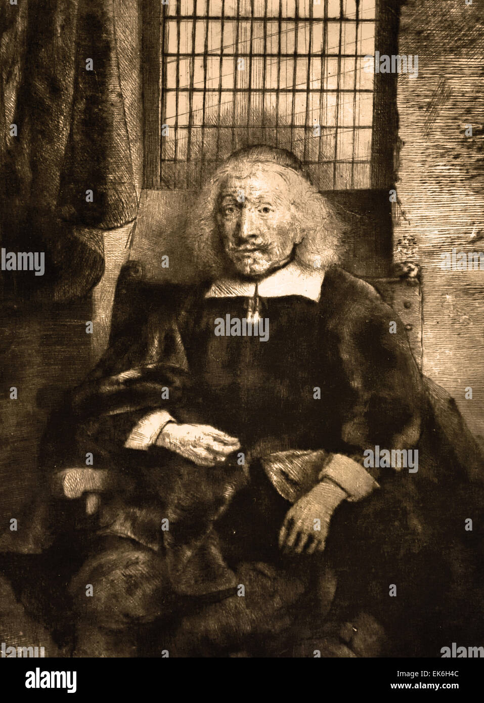 Portrait of Thomas Haringh, known as Old Haringh 1655 Rembrandt ...