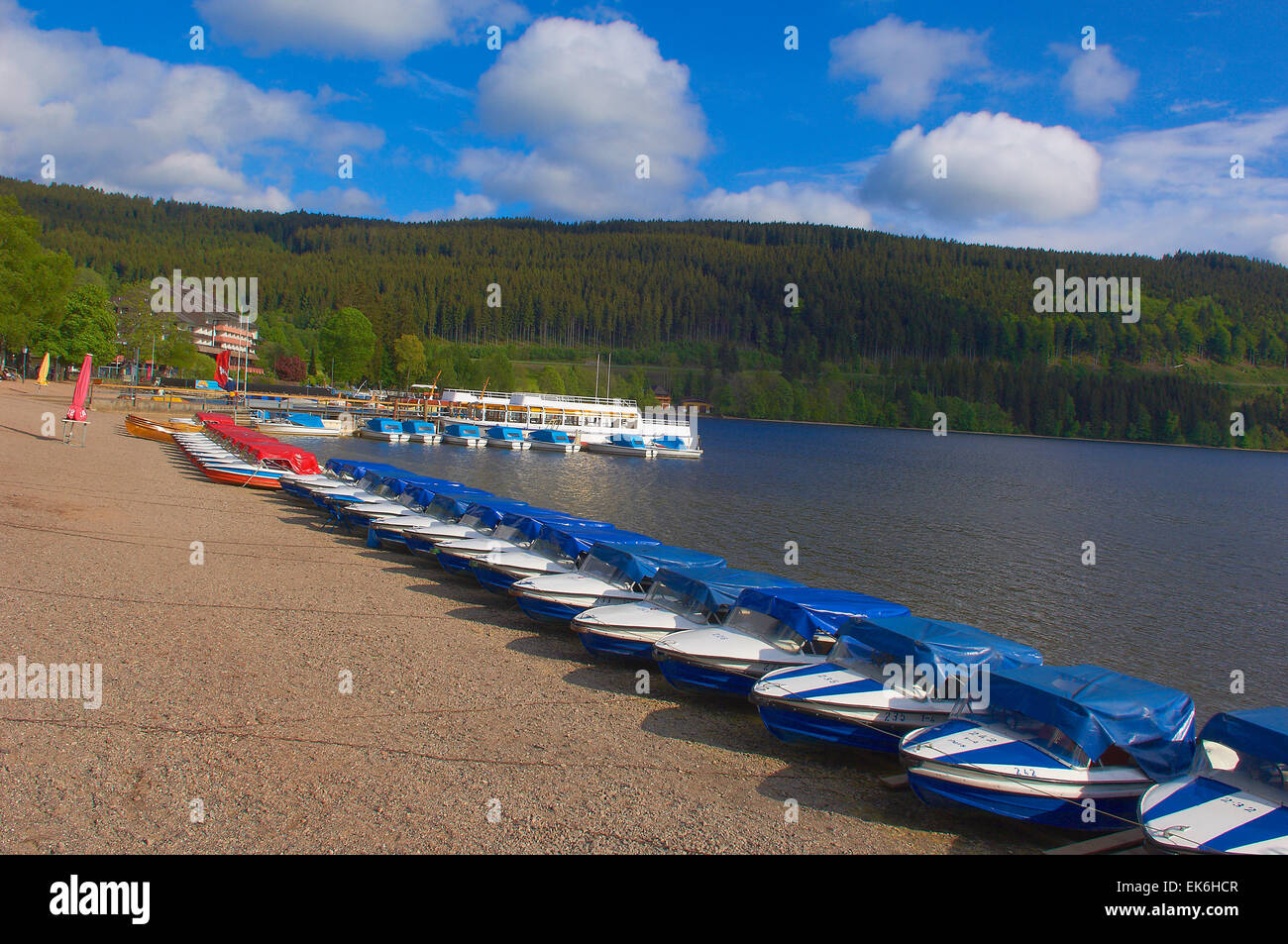 Titisee Lake, Black Forest, Schwarzwald, Baden Wurttemberg, Germany ...