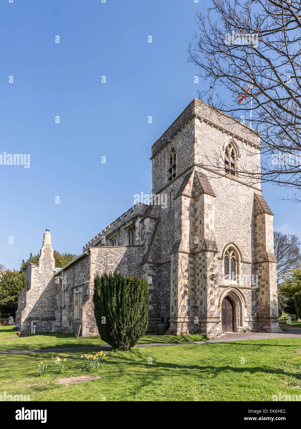 Monks Risborough church Stock Photo - Alamy