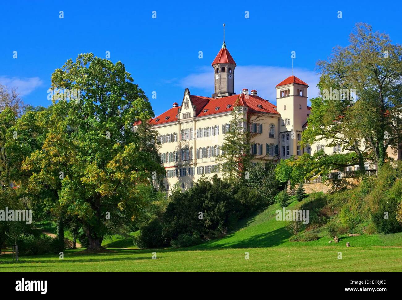 Waldenburg Schloss - Waldenburg palace 01 Stock Photo - Alamy