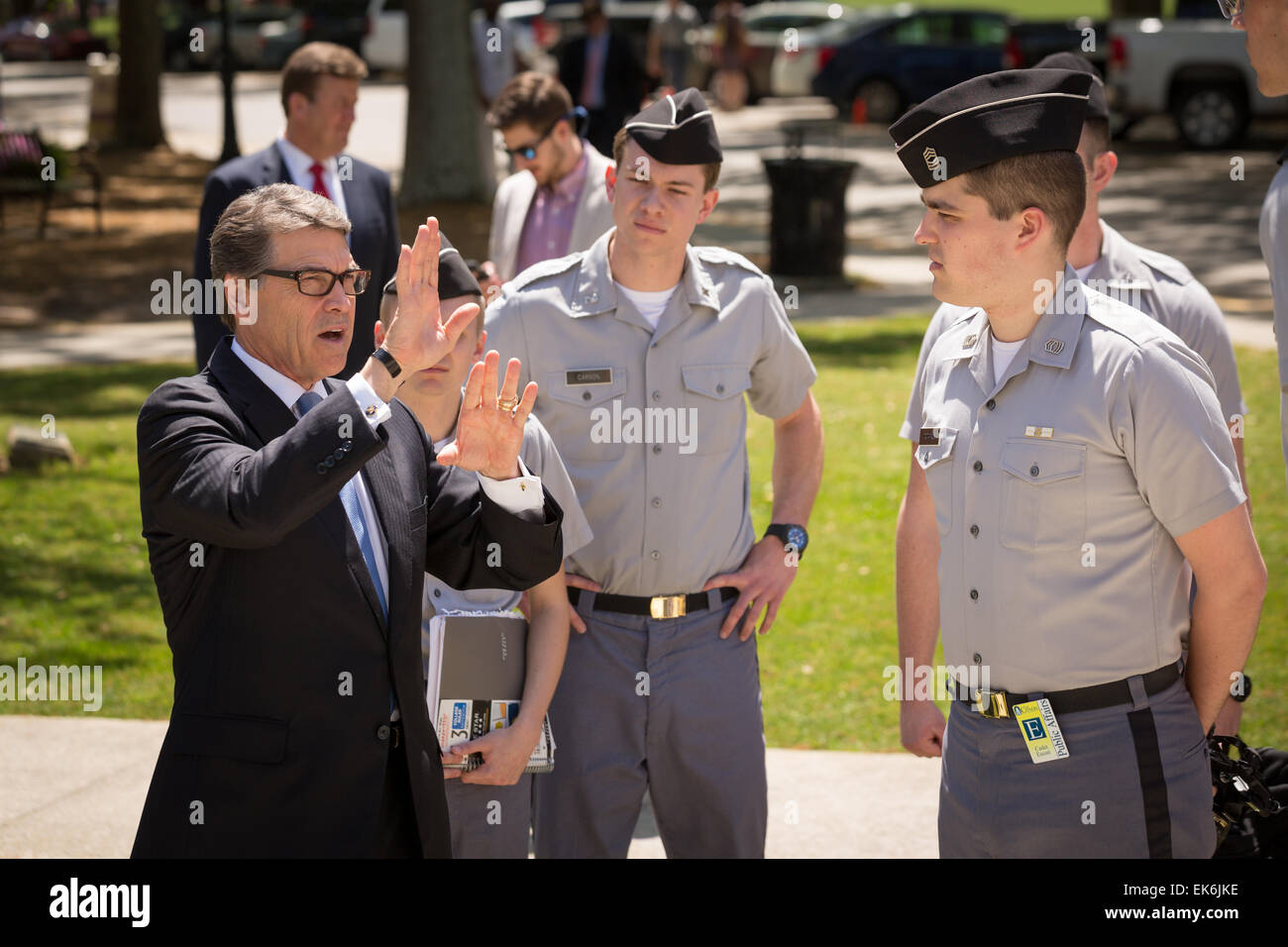 Former Texas Governor and potential Republican presidential candidate ...