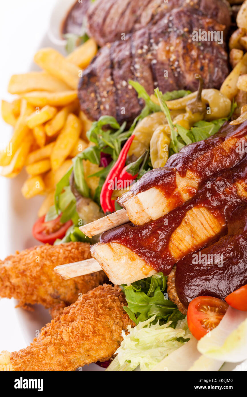 Platter cooked meats hi-res stock photography and images - Alamy